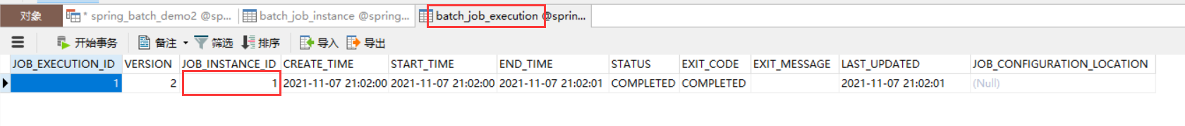 Spring Batch之配置DB Job Repository 项目举例(三)_jobrepository-CSDN博客