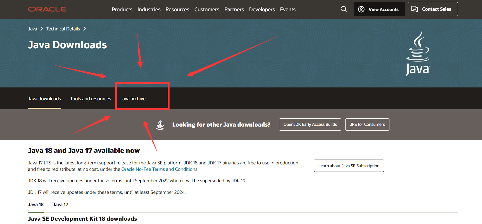 Java之Jdk环境安装 2022 官网免登录（有账号）_jdk1.8 官网安装免登录-CSDN博客