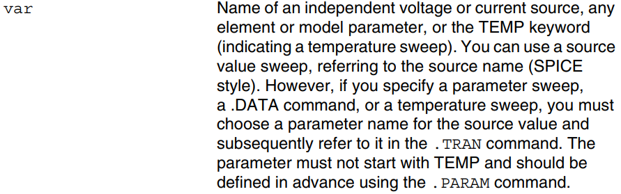 【HSPICE】输入网表文件 --- 常用分析类型及相关描述语句_hspice语法-CSDN博客