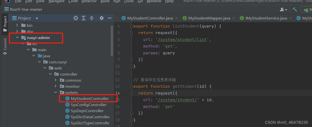 Ruoyi-Vue生成代码使用_ruoyi-vue代码生成怎么用-CSDN博客