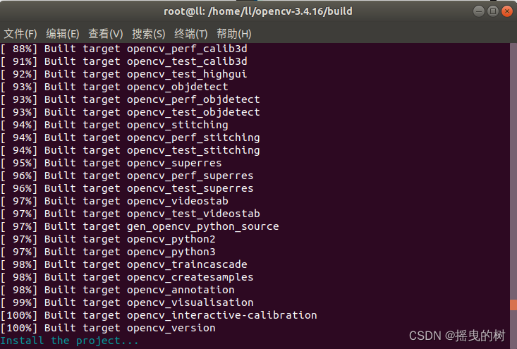【Ubuntu18.04】安装OpenCV4.6.0_opencv ubuntu 4.6-CSDN博客