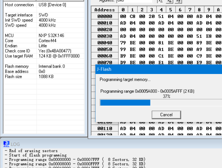 使用SEGGER Jlink下载hex文件-CSDN博客