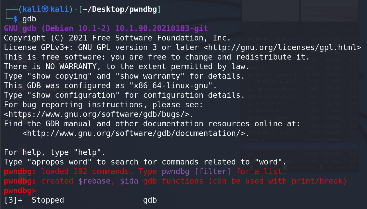kali linux安装pwndbg报错的方法。_pwndbg安装失败-CSDN博客