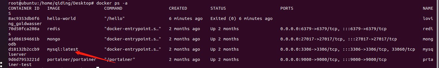 Ubuntu下Docker安装Mysql (快速简便)_全栈小定^.^的博客-CSDN博客