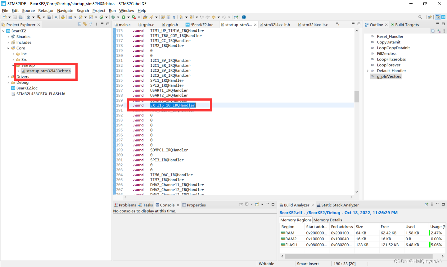 STM32按键控制LED灯（中断实现）_stm32定时器中断一个led程序-CSDN博客