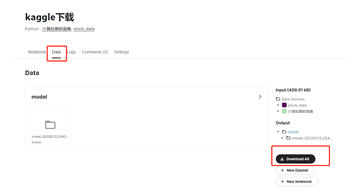 使用Kaggle训练模型并下载自己训练的模型_kaggle疾病数据集下载training-CSDN博客