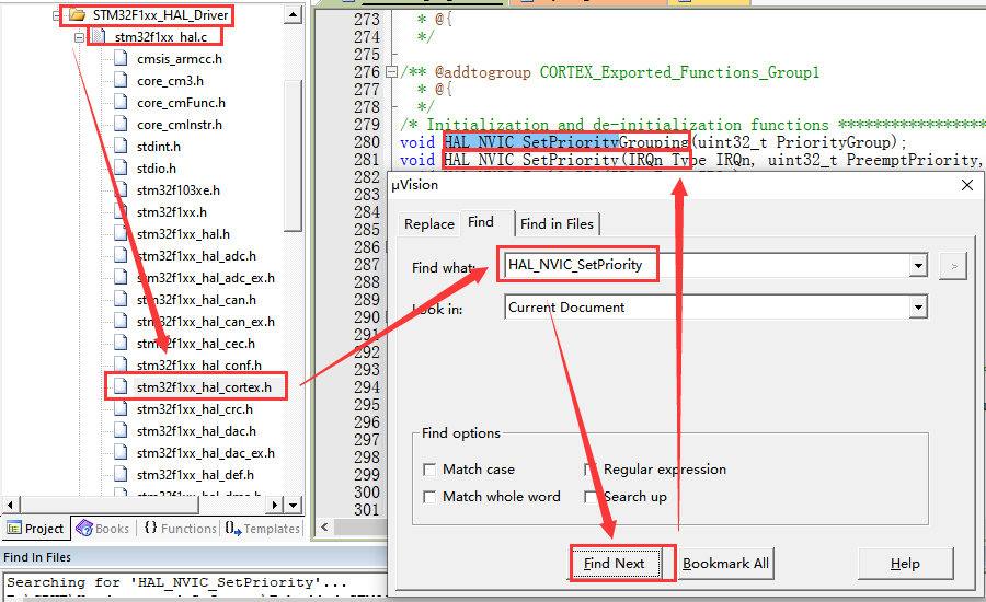 [STM32问题解决（1）]一类问题的解决办法——编译错误：XXX.axf: Error: L6218E: Undefined symbol xxx (referred from xxxx.o ...