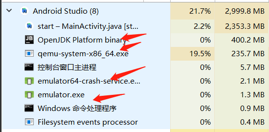 Androidstudio中手机打不开且提示A Device ManageAVD Pixel 2 API 28 is already running.If thD : Android ...