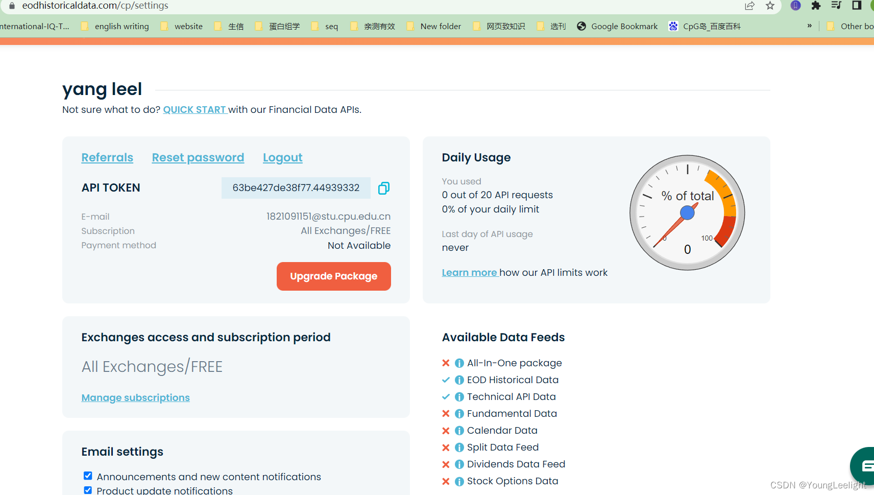 eodhd 财经数据 股票数据下载api python国外股票市场 json数据 tushare 股票数据-CSDN博客