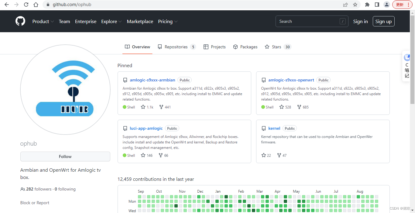 猿创征文｜[CM311-1A Armbian]-烧录制作 Armbian 系统盘以及写入 CM311-1A 机顶盒的 EMMC 刷成服务器_ophub-CSDN博客