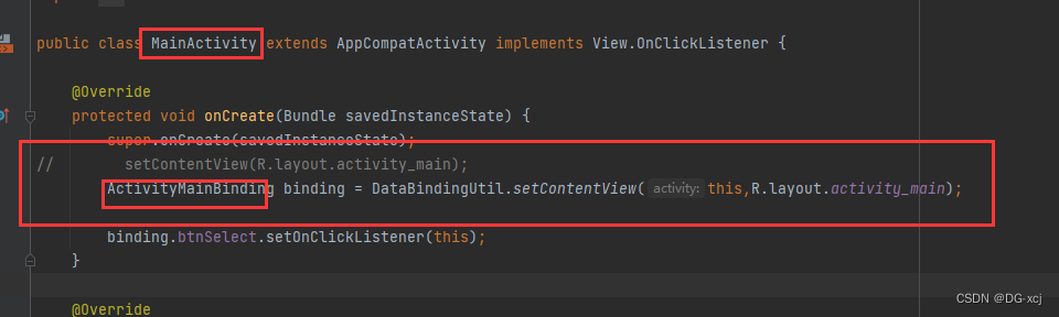 DataBinding的基础用法_databinding 快捷键 布局-CSDN博客