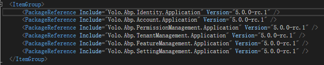 三、自定义Abp Vnext框架代码生成模板_abp项目如何设置projectname-CSDN博客