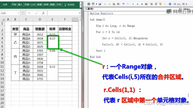 Vba合并单元格,mergearea 属性,unmerge 方法,多表合并,拆分vba 合并单元格 Csdn博客