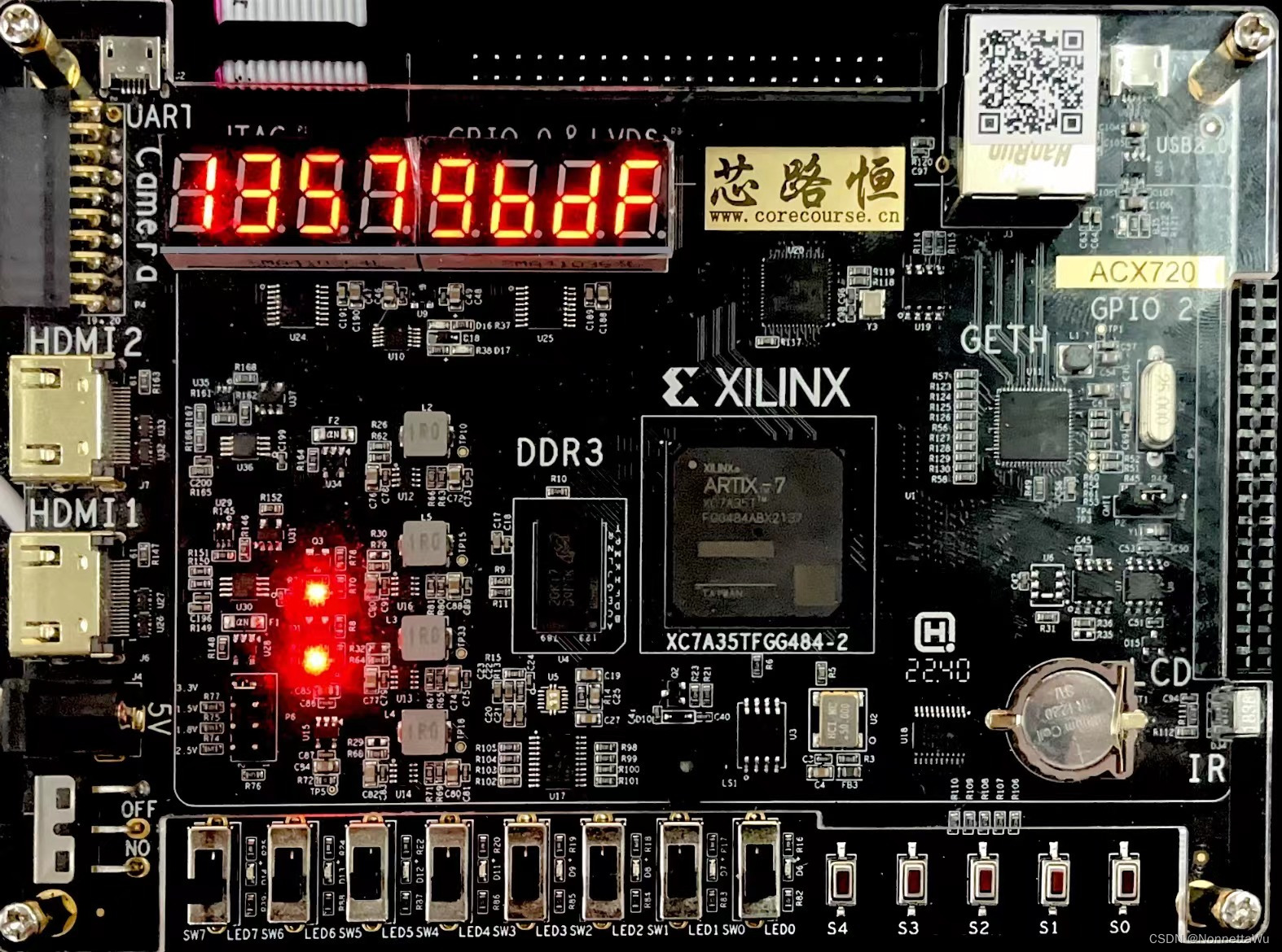 Fpga入门学习笔记（十五）vivado实现74hc595驱动数码管vivado如何控制数码管 Csdn博客
