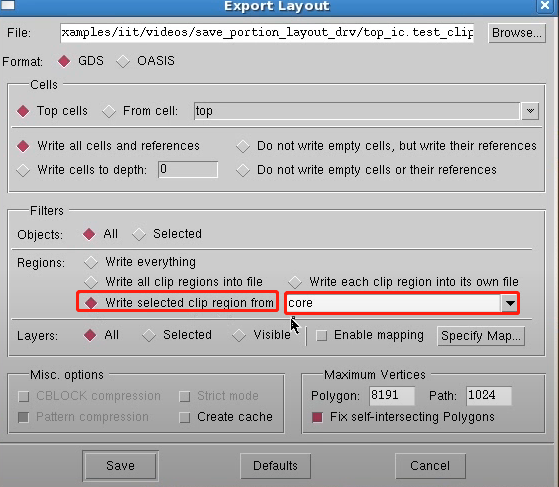 导出指定layer或指定区域layout的GDS_calibre designrev 批量导出gds-CSDN博客