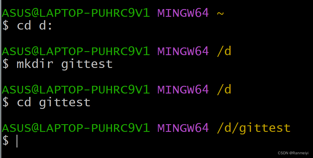 Git的安装与使用_git.exe-CSDN博客