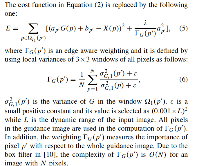 Gradient Domain Guided Image Filtering个人学习笔记-CSDN博客