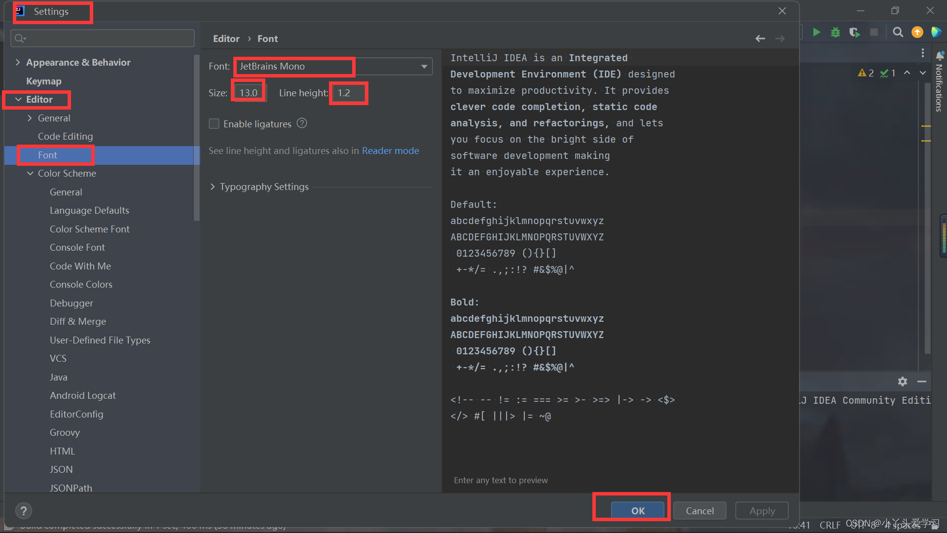 IntelliJ IDEA（社区版） 背景图片、颜色、字体等设置_修改idea 背景字体和颜色-CSDN博客
