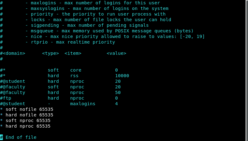 修改linux系统的open files参数-CSDN博客