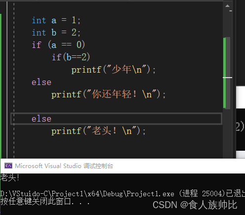 if语句 ，多分支if-CSDN博客