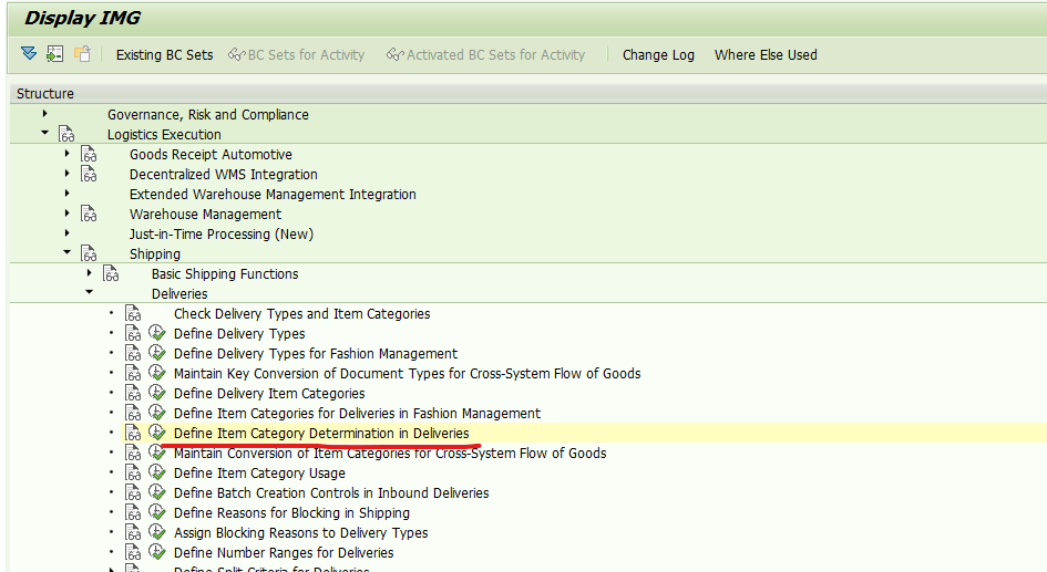 Determination of movement type in SAP STO outbound delivery_delivery ...