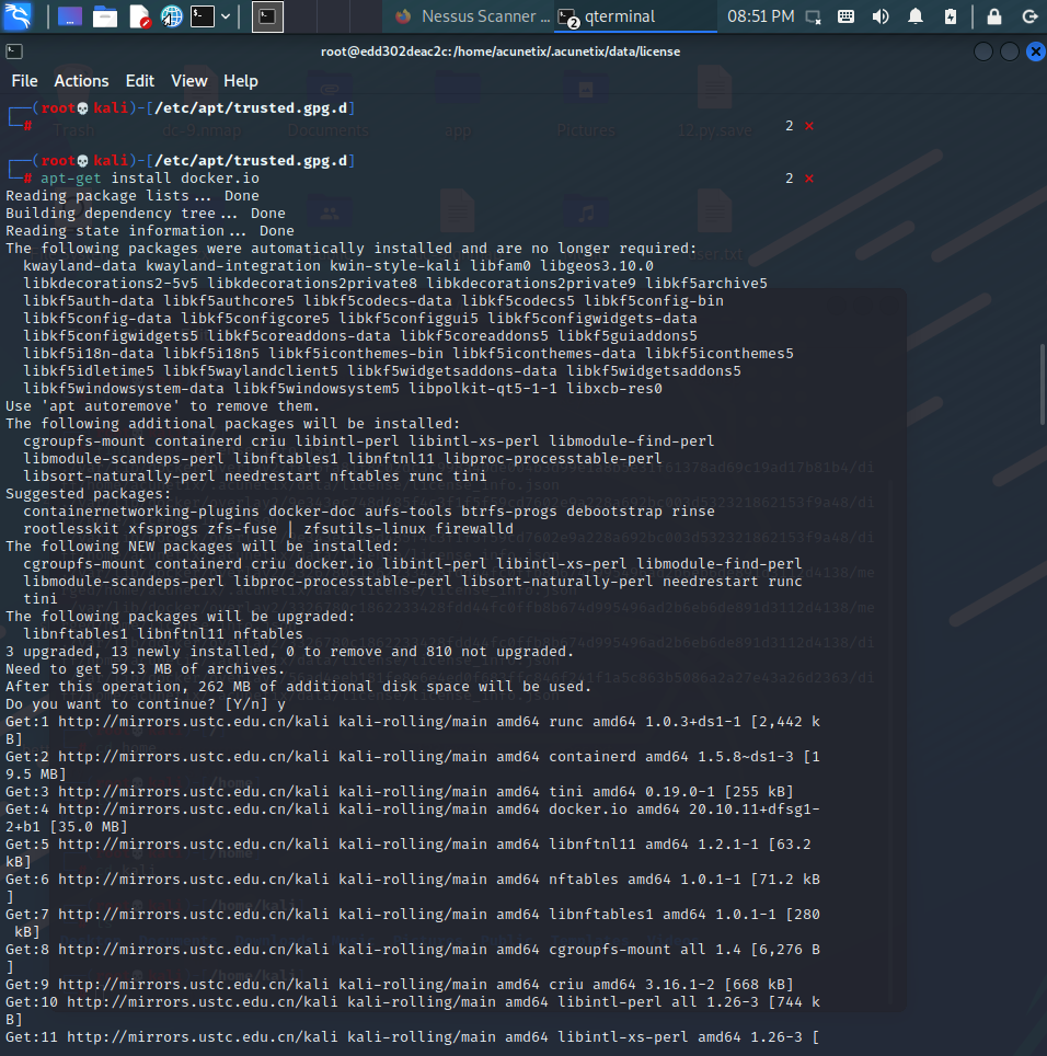 kali下通过docker安装awvs和nusses_kakingone awvs docker启动-CSDN博客