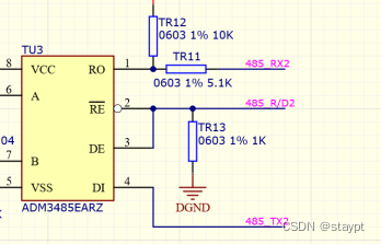 STM32L4-双路RS485自收发通信实验[寄存器版]_带自动收发功能的485芯片-CSDN博客