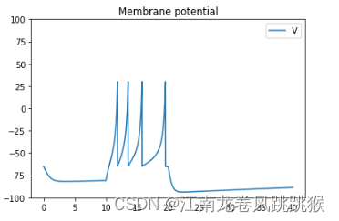 神经元模型 Izhikevich Model_izhikevich模型-CSDN博客