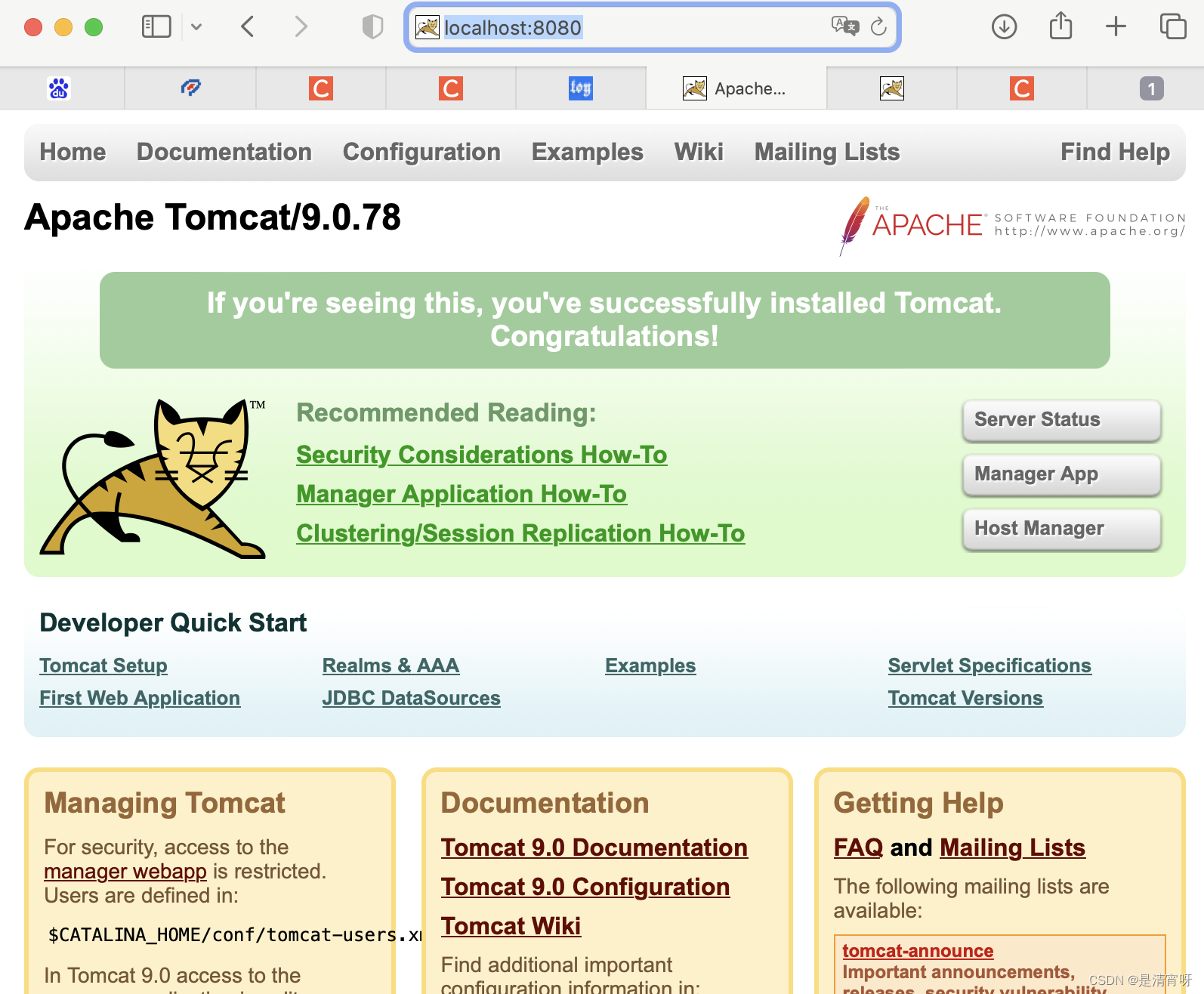 mac配置tomact-CSDN博客