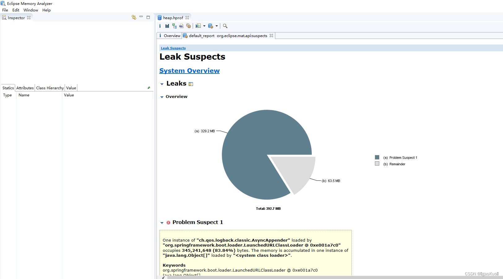 一次OOM问题排查_launchedurlclassloader内存-CSDN博客