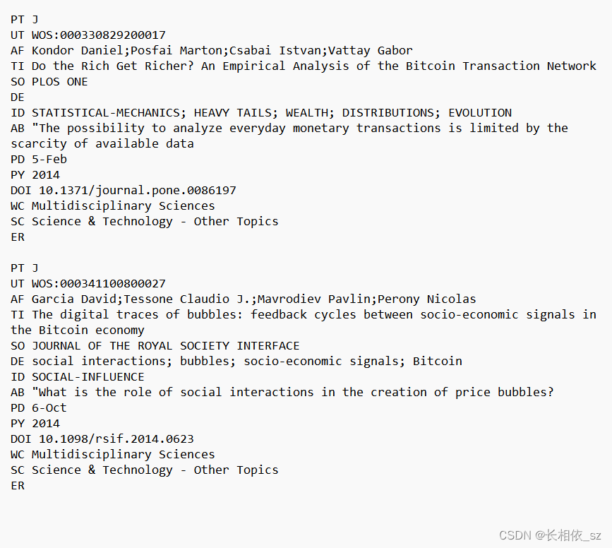 csv表格转换为wos格式数据并导入citespace进行文献分析_csv转wos-CSDN博客