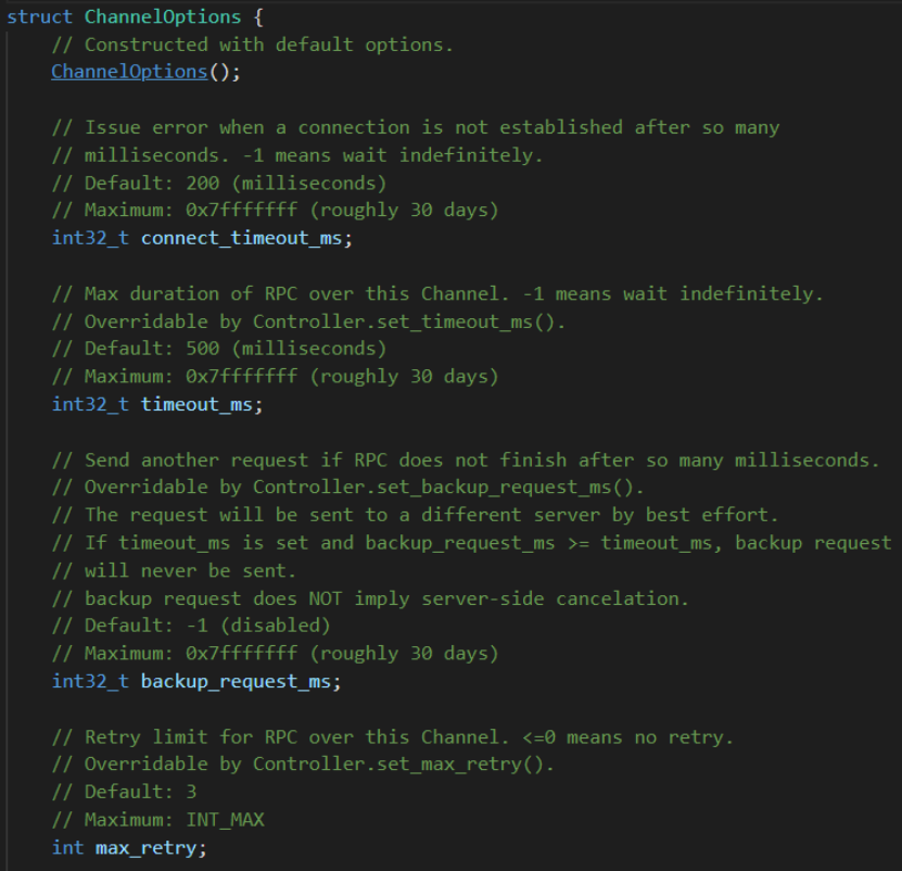 brpc源码解析（二十）—— 用于访问下游的Channel类详解_brpc::channeloptions-CSDN博客