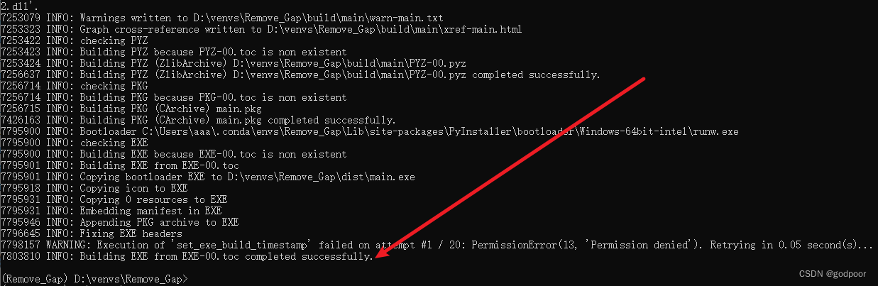 conda虚拟环境中，pyinstaller打包多文件，运行后提示“No module named ‘XXX‘的解决办法_pyinstaller no module name-CSDN博客