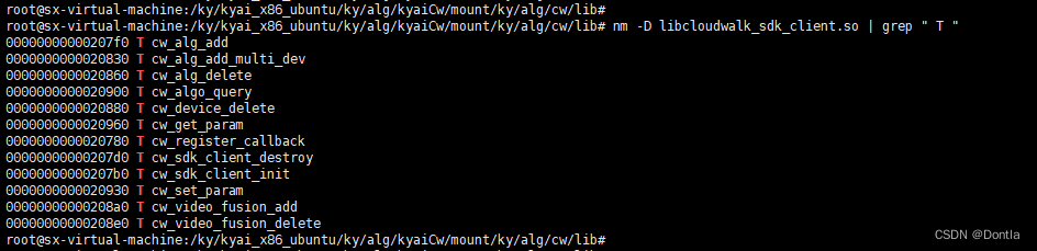 linux nm指令（nm命令），查看动态库函数（动态库中函数、查看库函数）（查看动态库中.so有哪些函数）（nm -D -A）-CSDN博客