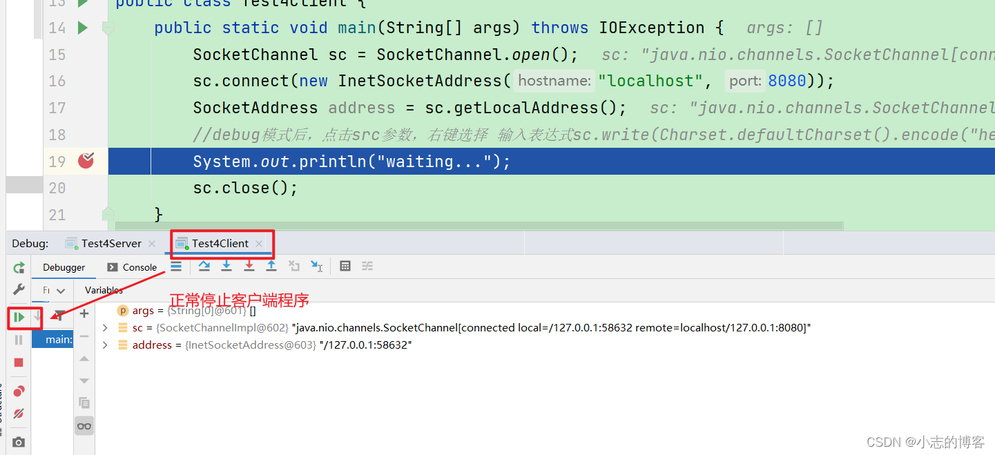 Netty——网络编程 Nio(selector处理read事件 客户端断开问题解决)代码示例 Netty客户端主动断开 Csdn博客