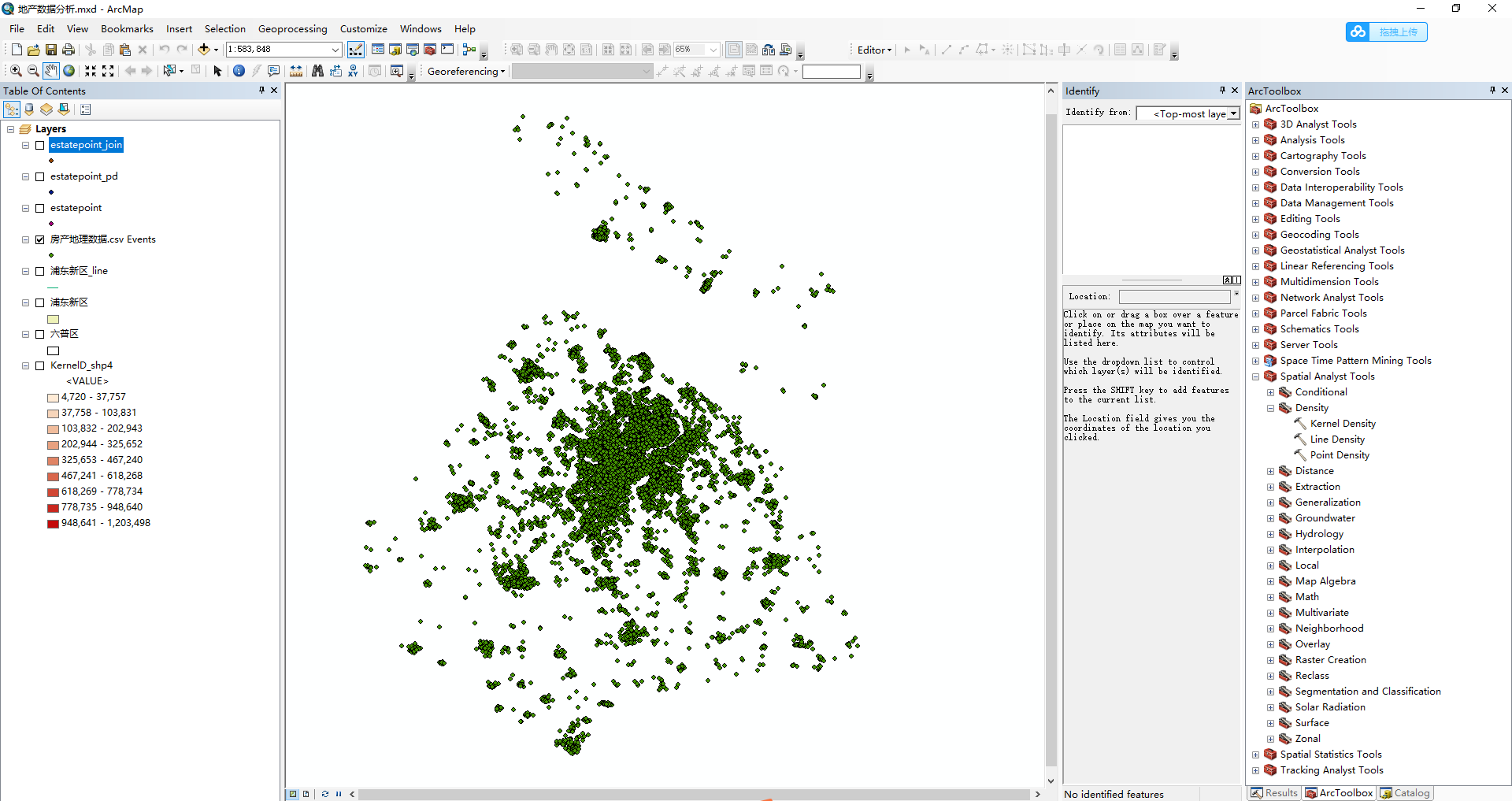 3小时GIS入门教程（四）练习案例-ArcGIS互联网POI数据空间分析_arcgis poi数据格式-CSDN博客