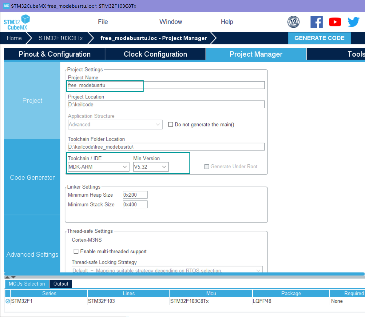 STM32F103移植freeModebusRTU(HAL)_stm32f103 freemodbus hal裸机程序-CSDN博客