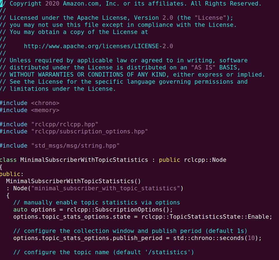 ROS2 Topic-Statistics-Tutorial编译出错_ros2 cannot import name 'topicstatistics-CSDN博客