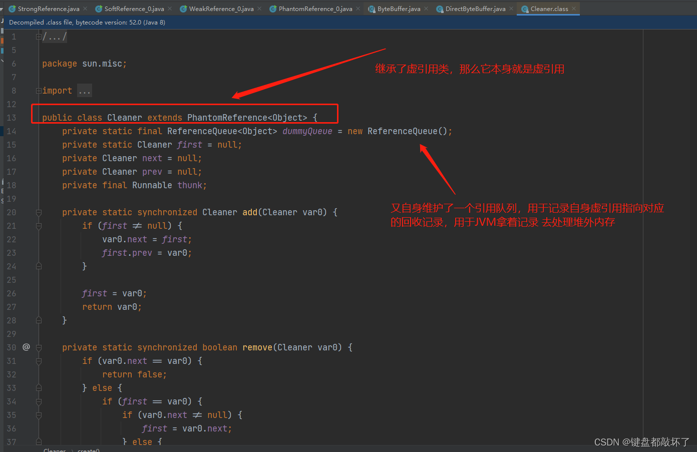 探究 Java四种引用类型：强软弱虚引用java Weakreference弱引用数组 Csdn博客 