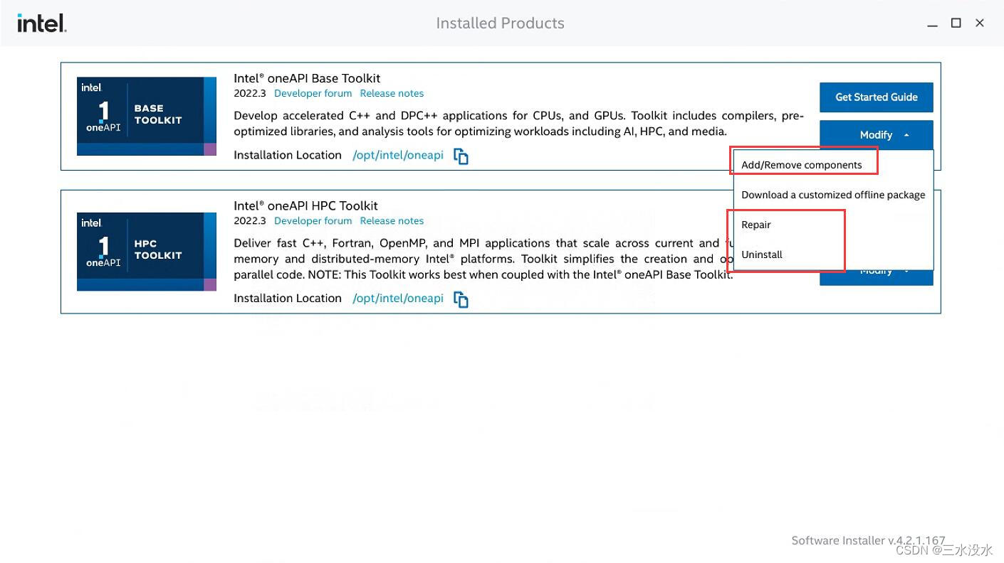 基于Intel Arc GPU下的oneAPI图文版安装教程_oneapi安装过程识别不到ide-CSDN博客