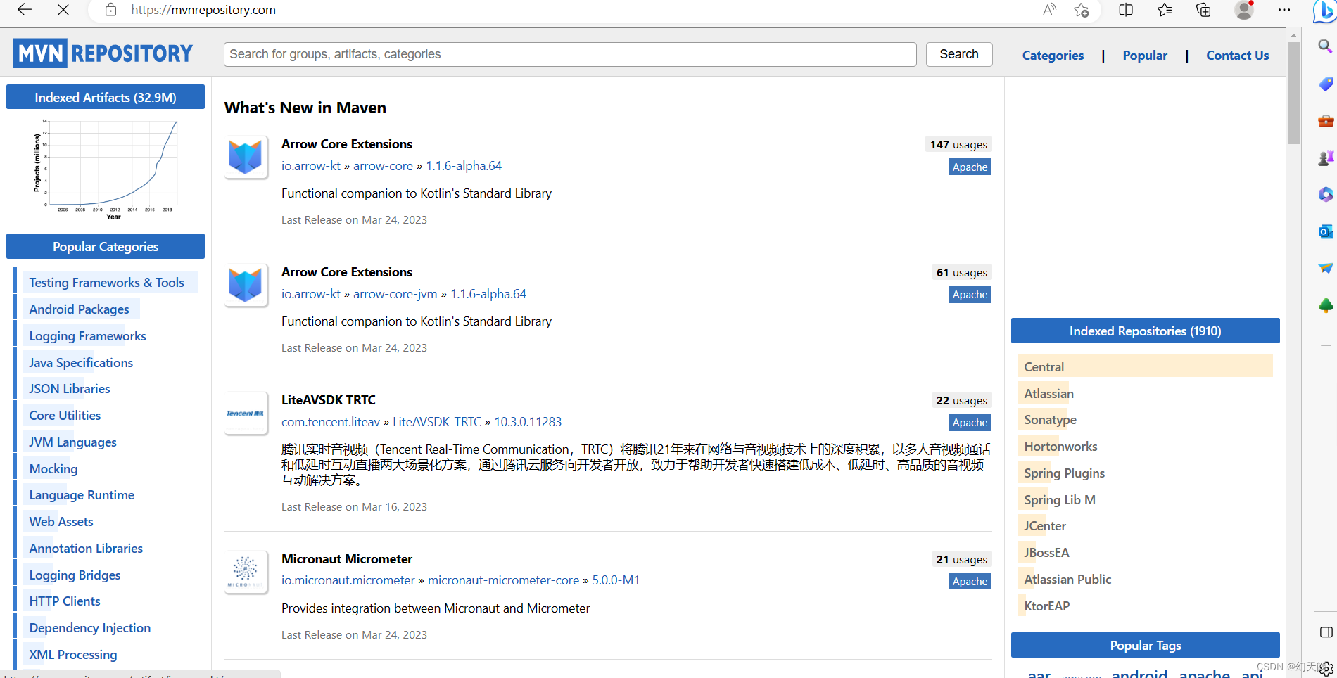 Maven中如何添加dependency,并能够在右侧查看_add maven dependency-CSDN博客