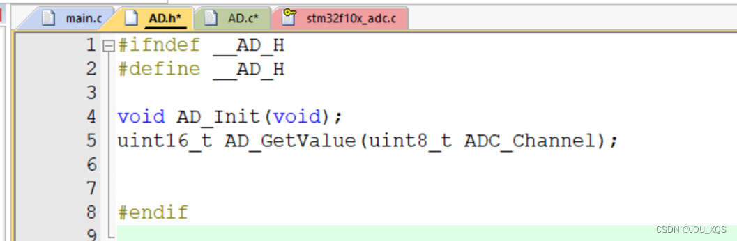 Stm32固件库（标准外设库）入门学习 第七章 Adc数模转换（二）数模库 Csdn博客 