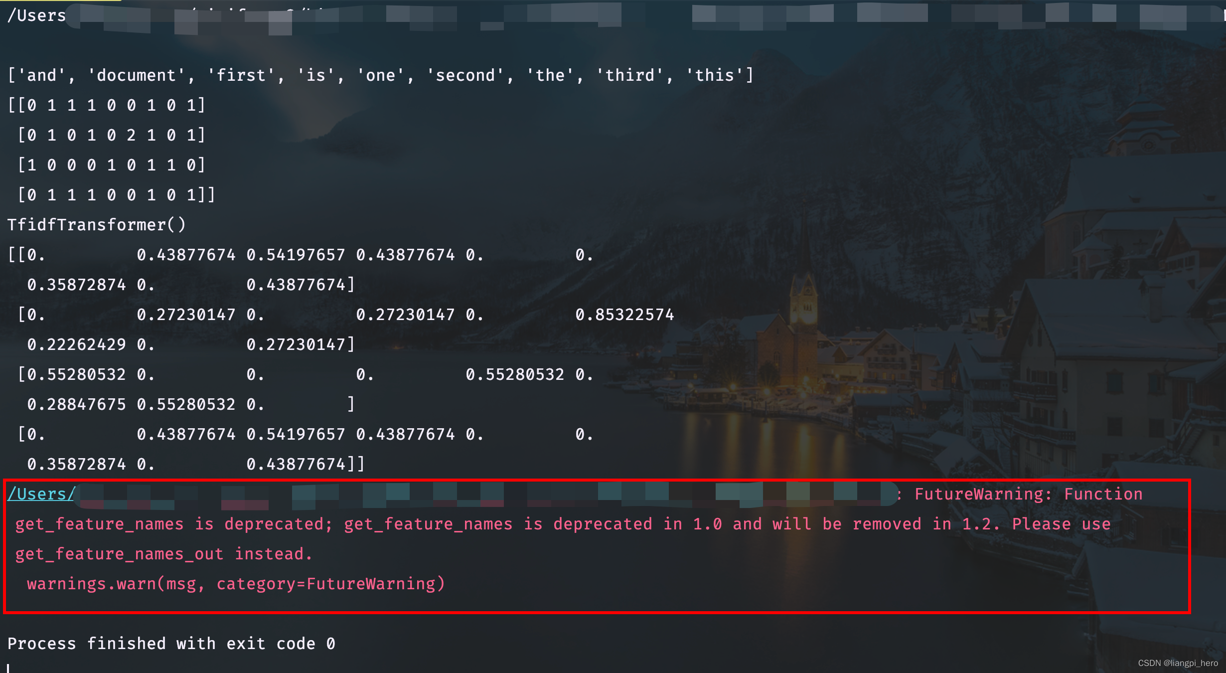 Get feature names Is Deprecated In 1 0 And Will Be Removed In 1 0 Get feature names Is Deprecated In 1 0 And Will Be Removed In 1 0
