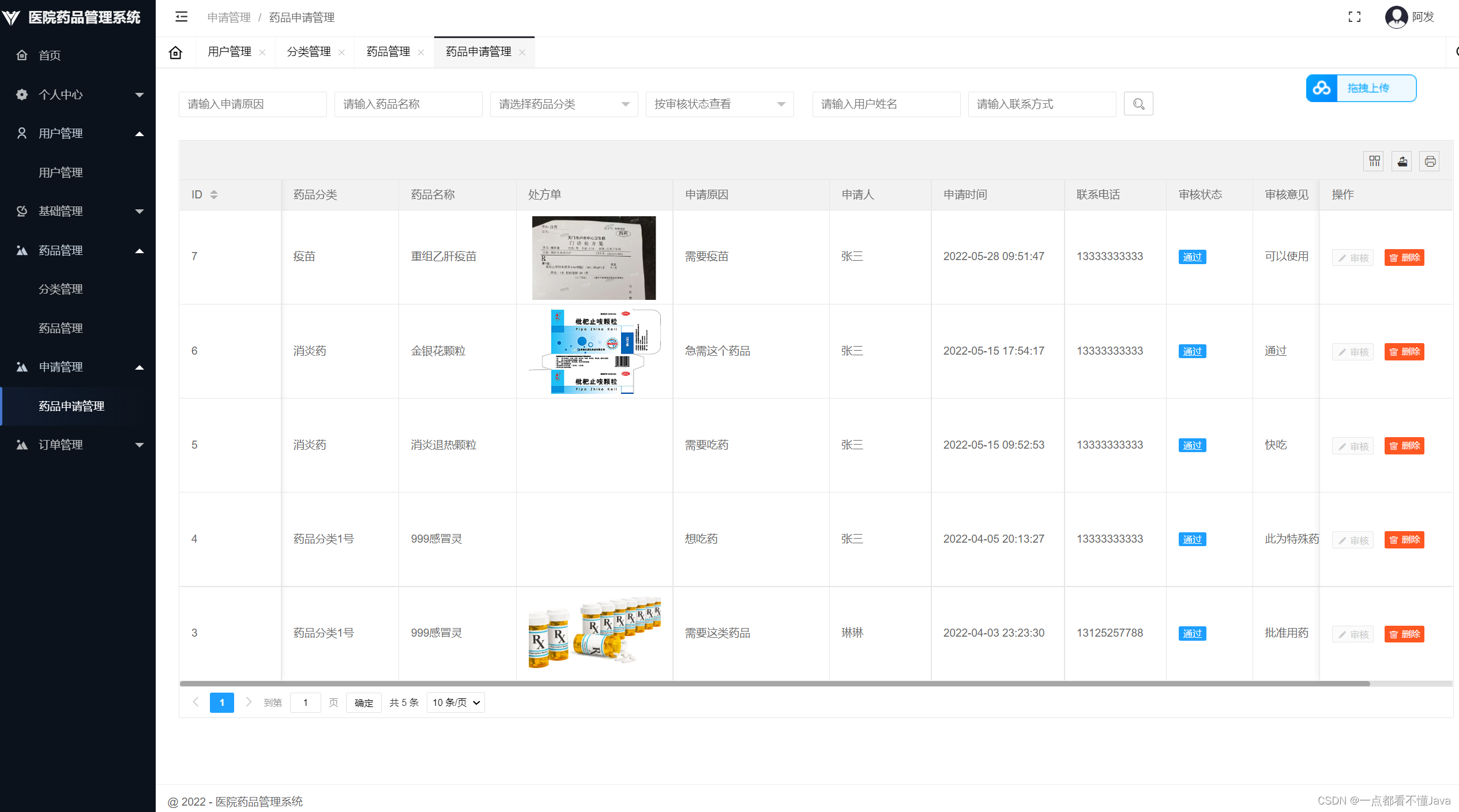 【基于javaee的医院药品管理系统的设计与实现】药品管理系统设计与实现 Csdn博客