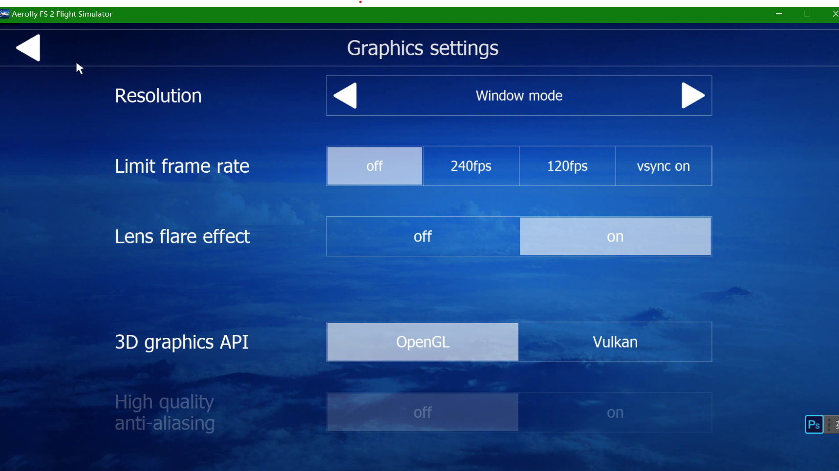 Aerofly FS 2 Flight Simulator 初入门-CSDN博客