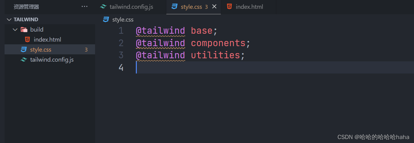 初学 Tailwindcss Npx Tailwindcss Init Csdn博客