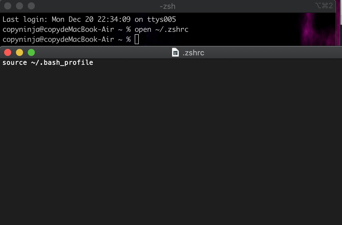 / Etc / profile, ~ / .bash_profile configuración de la variable de ...