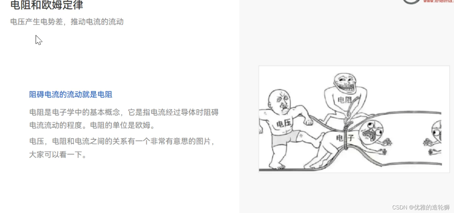 电学基础及基本元件——嵌入式学习笔记_电生磁 芯片-CSDN博客