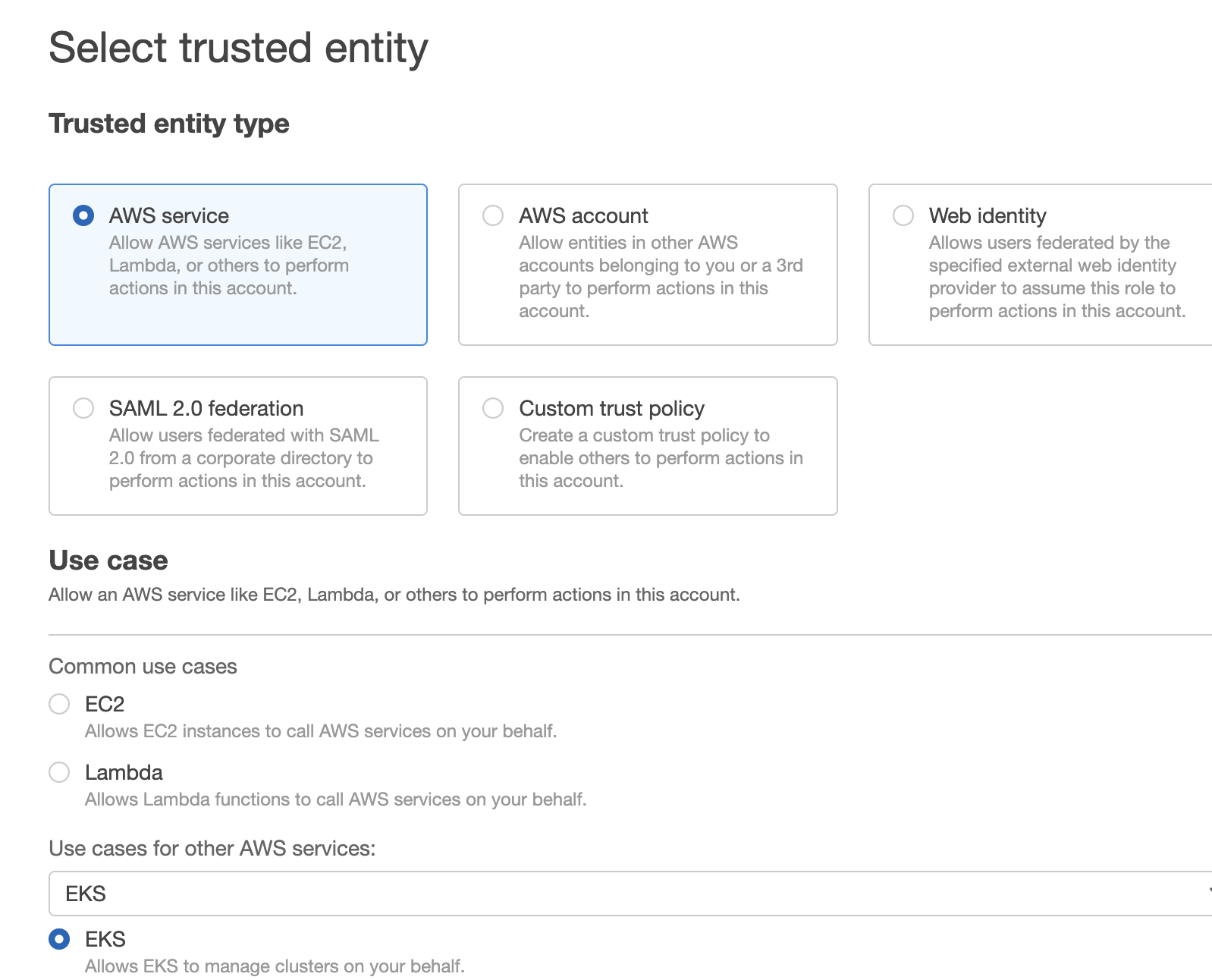 aws上创建eks集群_aws eks-CSDN博客