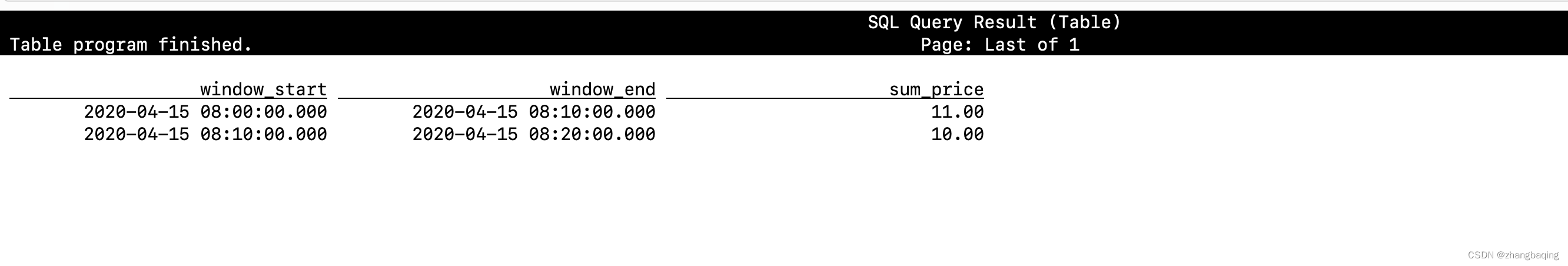 java.lang.UnsupportedOperationException: Currently Flink doesn‘t support individual window table ...